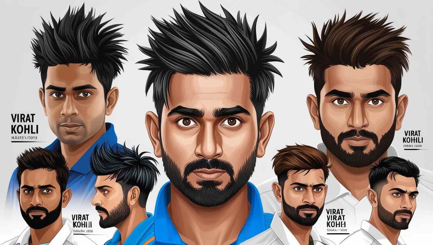 Virat Kohli Hairstyle: A Journey Through Iconic Looks - 121 Sports Live